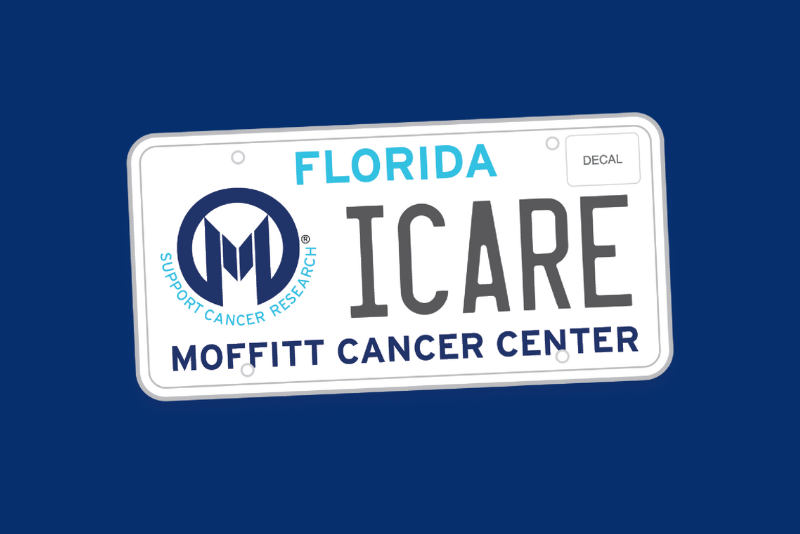Order A Complimentary Moffitt License Plate Today | Moffitt